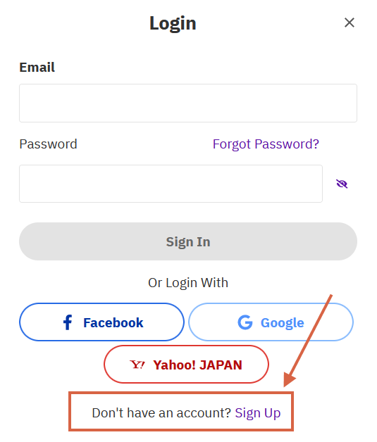 Signing Up for A TableCheck Account – Help Center for Diners