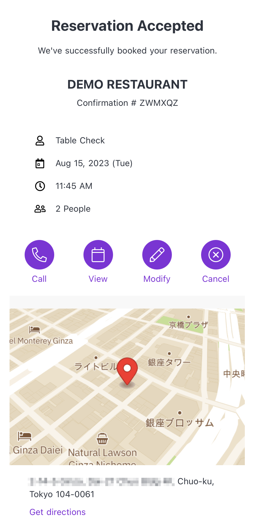 How to Check Your Reservation – Help Center for Diners